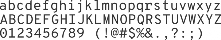 Overpass Mono Font Free by Red Hat | Font Squirrel