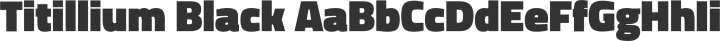 Titillium Font Free by Accademia di Belle Arti Urbino | Font Squirrel