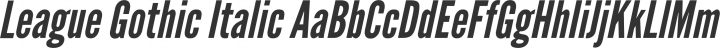 League Gothic Font Free by The League of Moveable Type » Font Squirrel