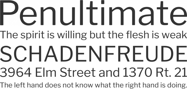 Libre Franklin Font Free by Impallari Type » Font Squirrel