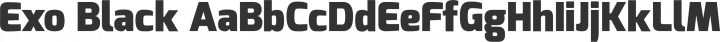 Exo Font Free by Natanael Gama » Font Squirrel