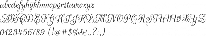 Rouge Script Font Free by TypeSenses | Font Squirrel