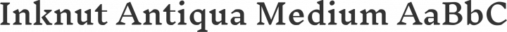 Inknut Antiqua Font Free by Claus Eggers Sørensen | Font Squirrel
