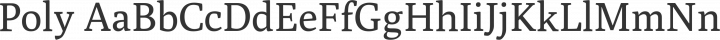 Poly Font Free by José Nicolás Silva Schwarzenberg » Font Squirrel