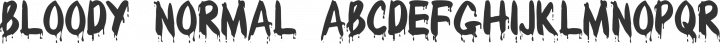 Bloody Font Free by James Fordyce | Font Squirrel
