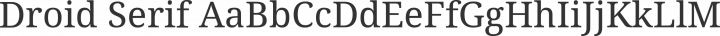 Droid Serif Font Free by Google Android » Font Squirrel