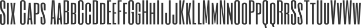 Six Caps Font Free by Vernon Adams » Font Squirrel
