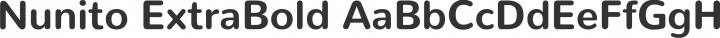Nunito Font Free by Vernon Adams | Font Squirrel
