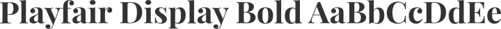 Playfair Display Font Free by Claus Eggers Sørensen » Font Squirrel