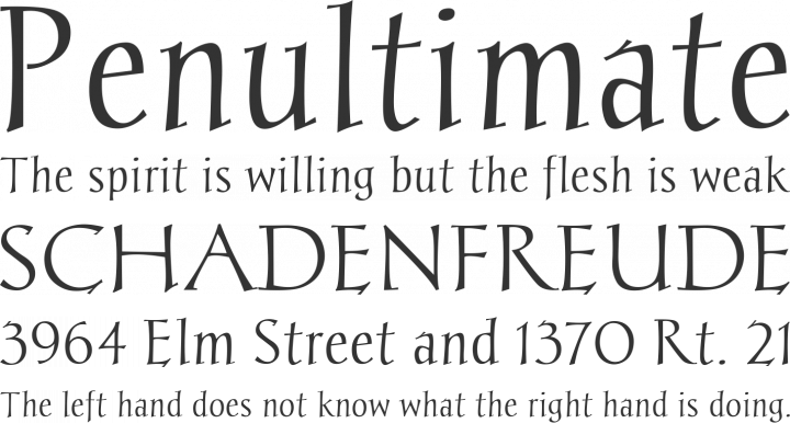 Chantelli Antiqua Font Free by Bernd Montag | Font Squirrel